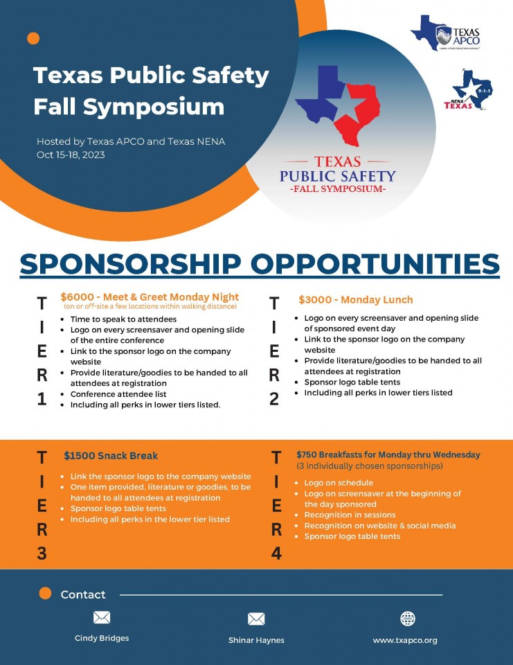 Texas APCO - Public Announcements